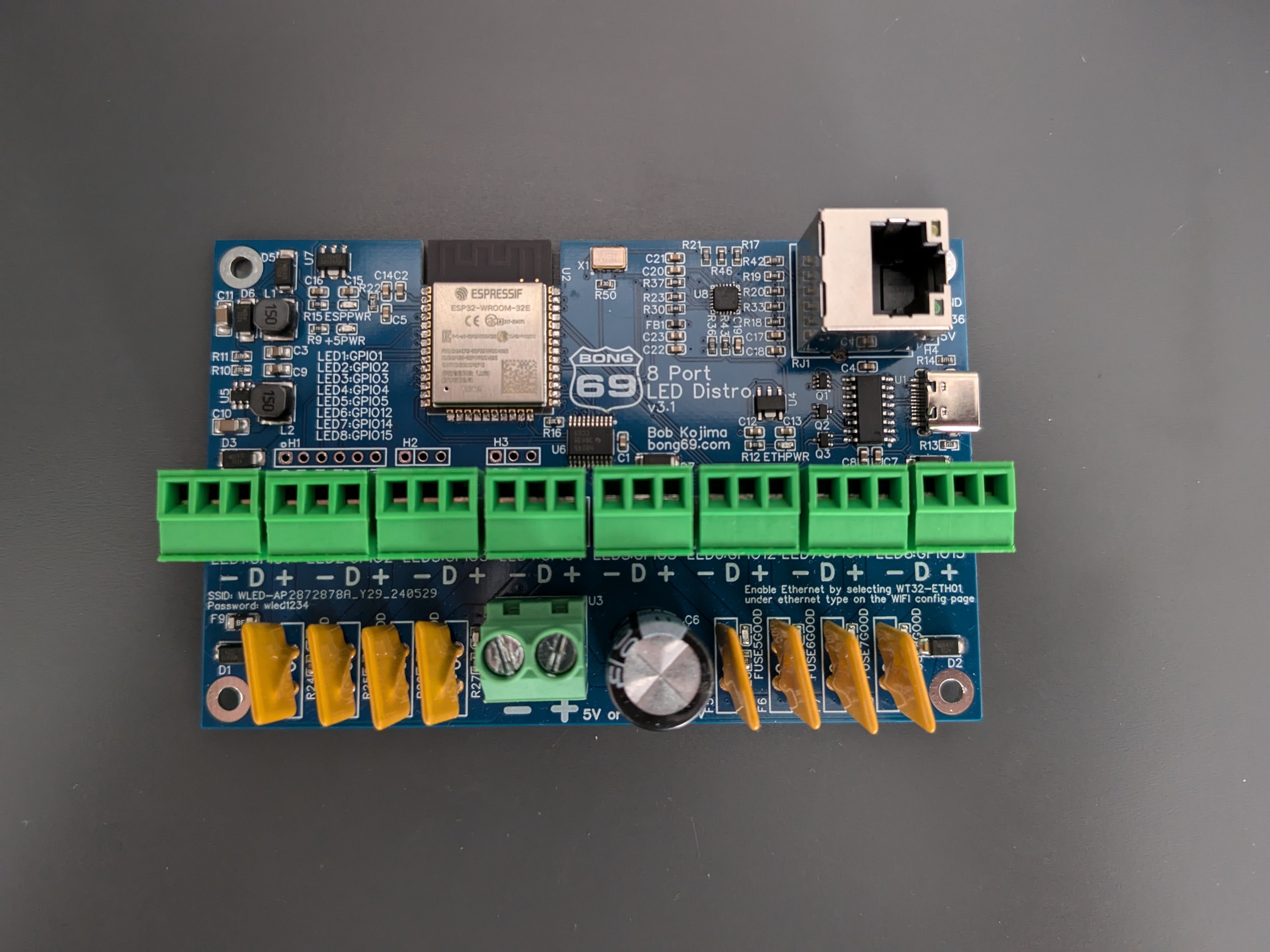 Bong 69 Controller- Priority Shipping Included – Wasatch Lights